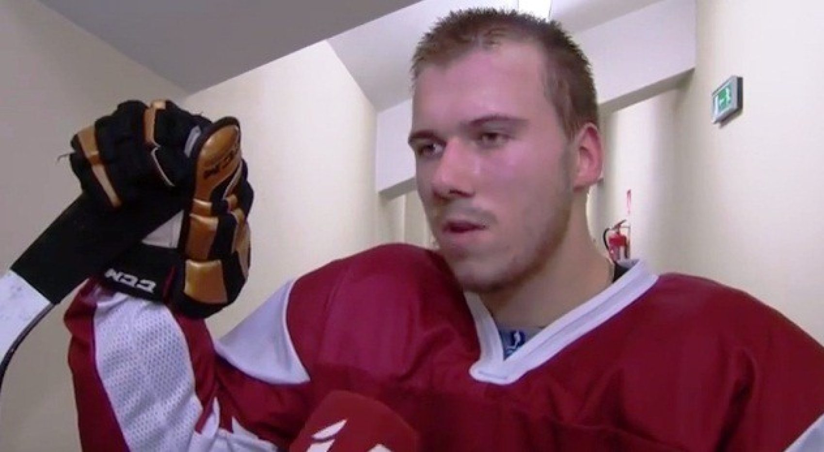 Haralds Egle un Leonīds Tambijevs pēc uzvaras pret Slovēniju