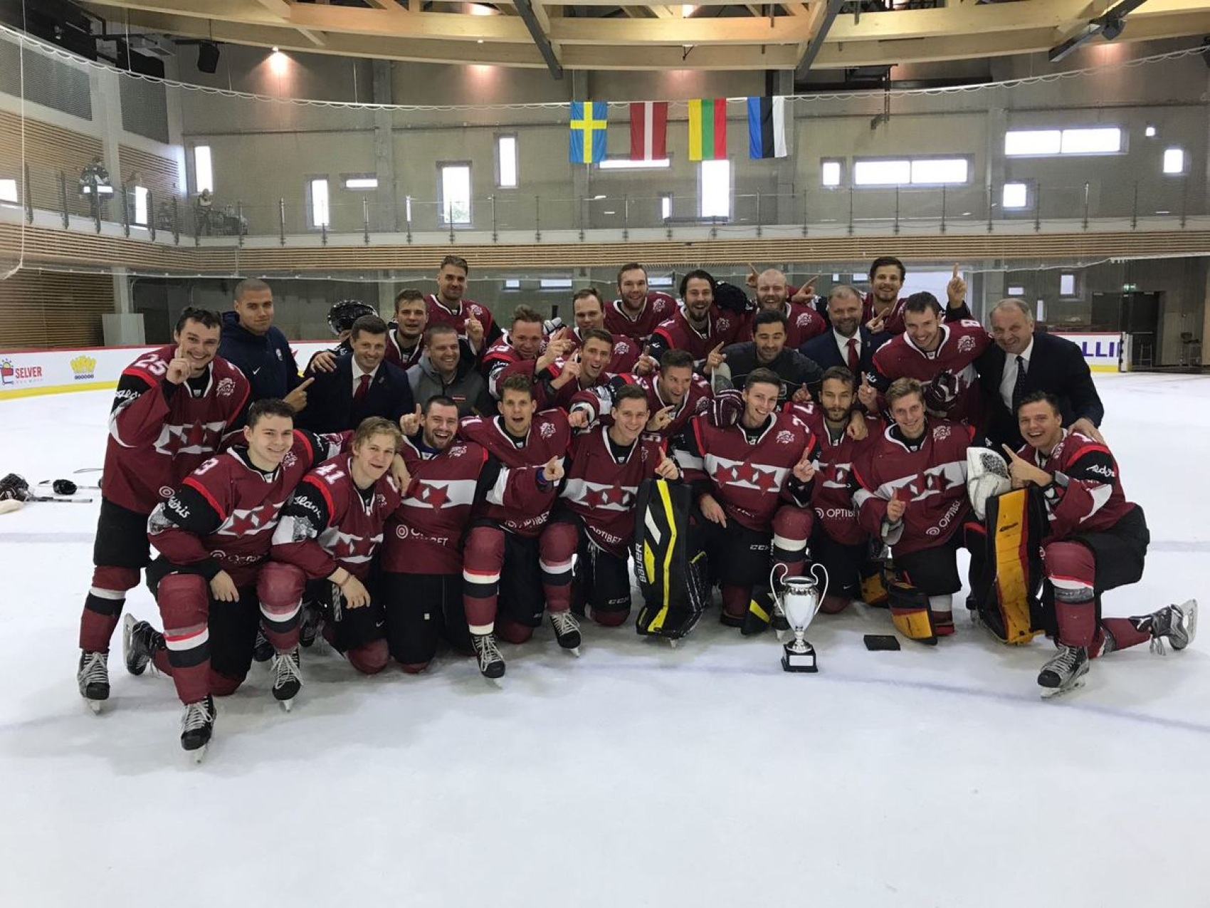 Latvijas klubu izlase triumfē pirmajā "Crowns Baltic Challenge Cup ...