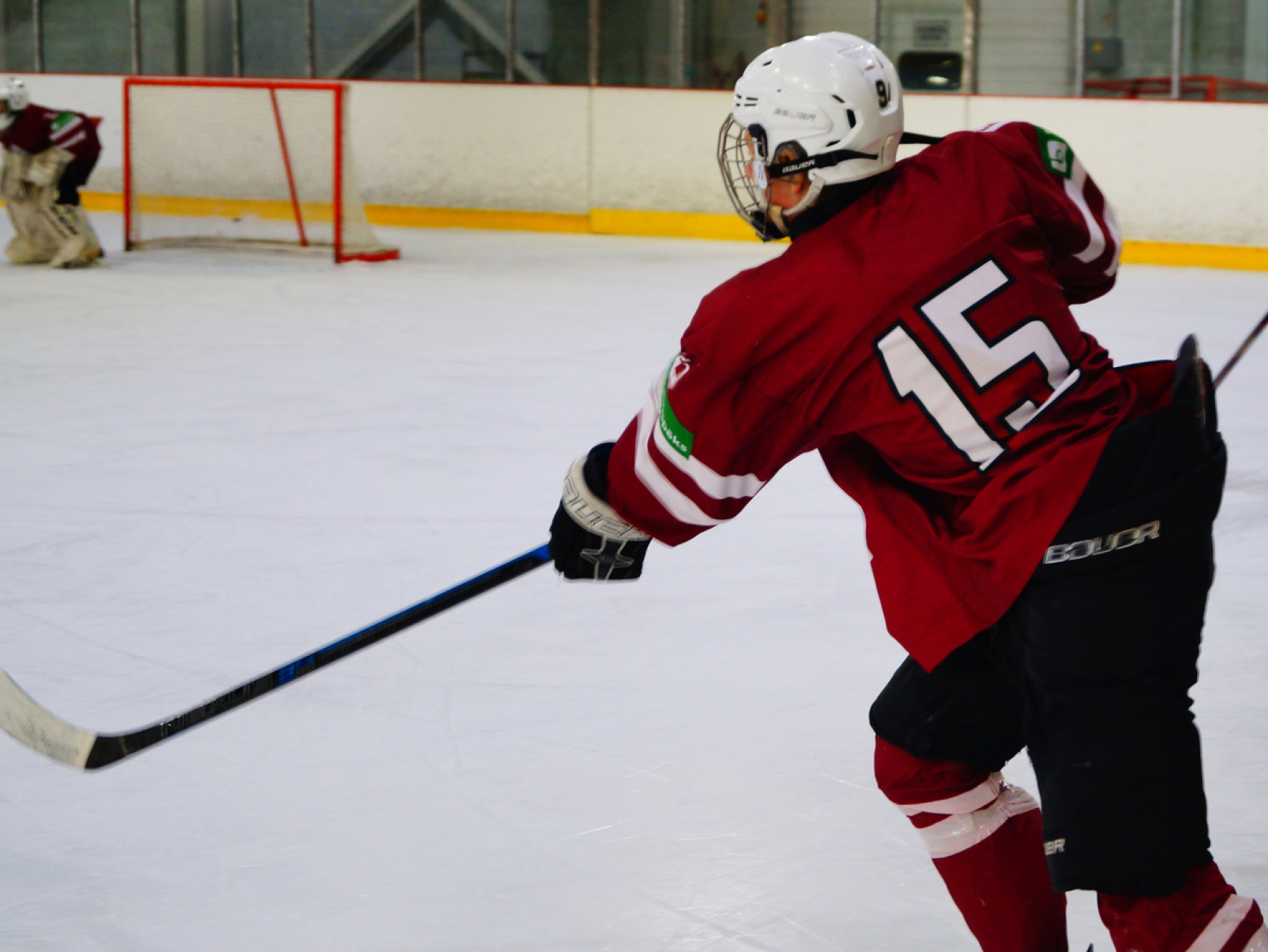 Latvijas U-16 hokejisti turnīru Francijā sāk ar graujošu uzvaru!