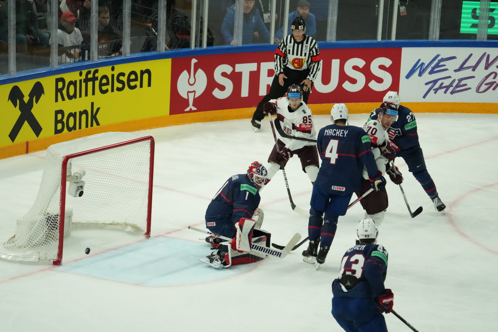 Zināms Pasaules hokeja čempionāta kalendārs Prāgā un Ostravā